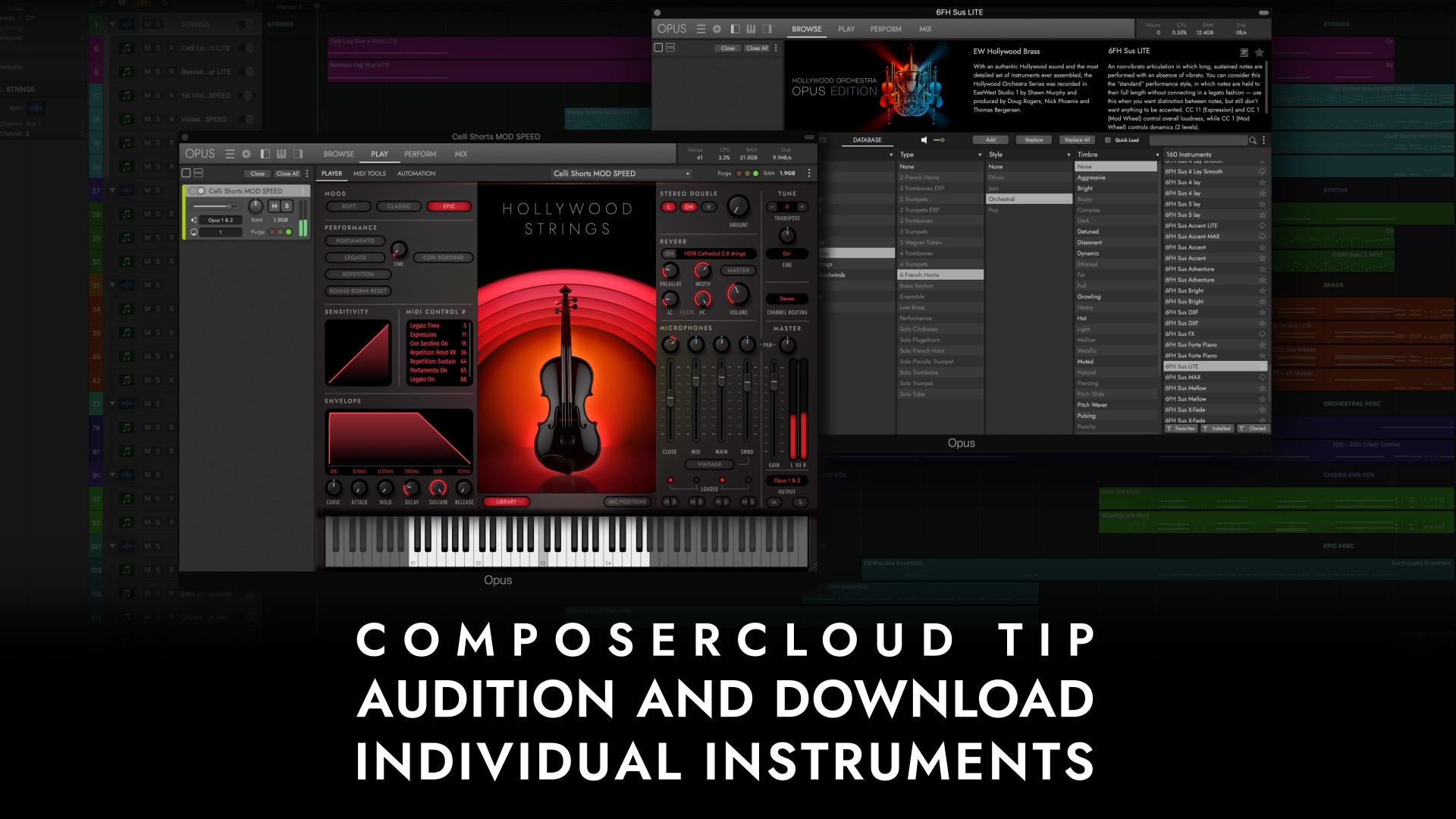 EastWest - One Minute ComposerCloud Tips